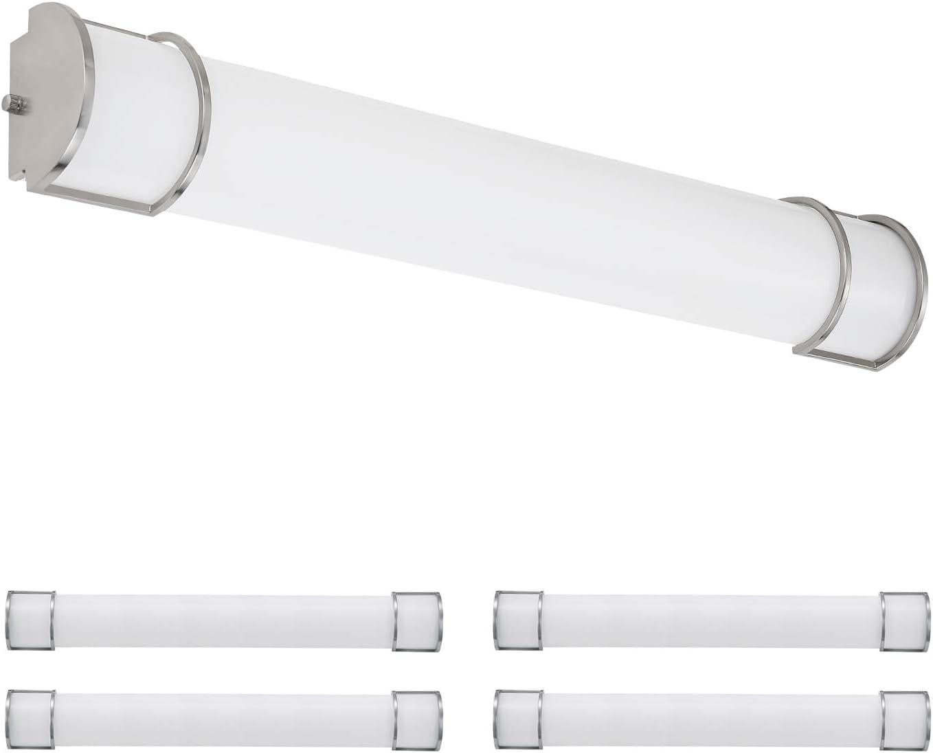 ASD LED 36 Inch Flush Mount Vanity Lighting Fixture | 30W 2650LM 3000K ...