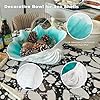 Amazon.com: Extra Large Clam Shells Decorative Bowl-Turquoise Sea ...