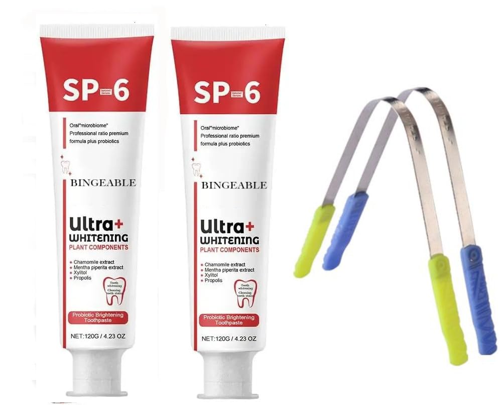 Buy Sp-6 Ultra Whitening Toothpaste: Natural & Effective Teeth ...