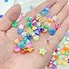 Amazon.com: Daiyifiy 450Pcs Acrylic Beads AB Crystal Star Beads Heart ...