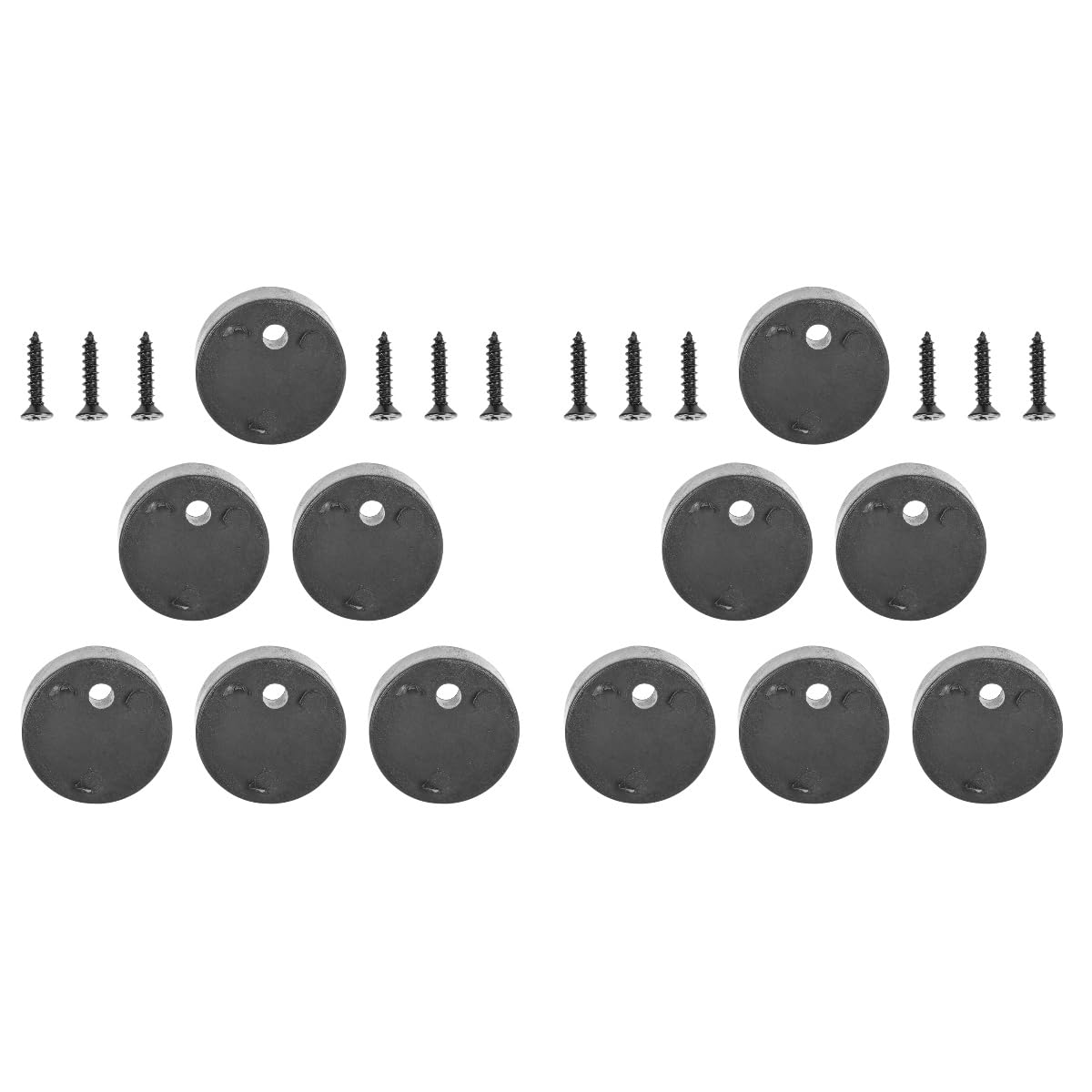 Amazon.com: 10 PCS Anti-Jump Disk Block Adjustable Sliding Barn Door ...