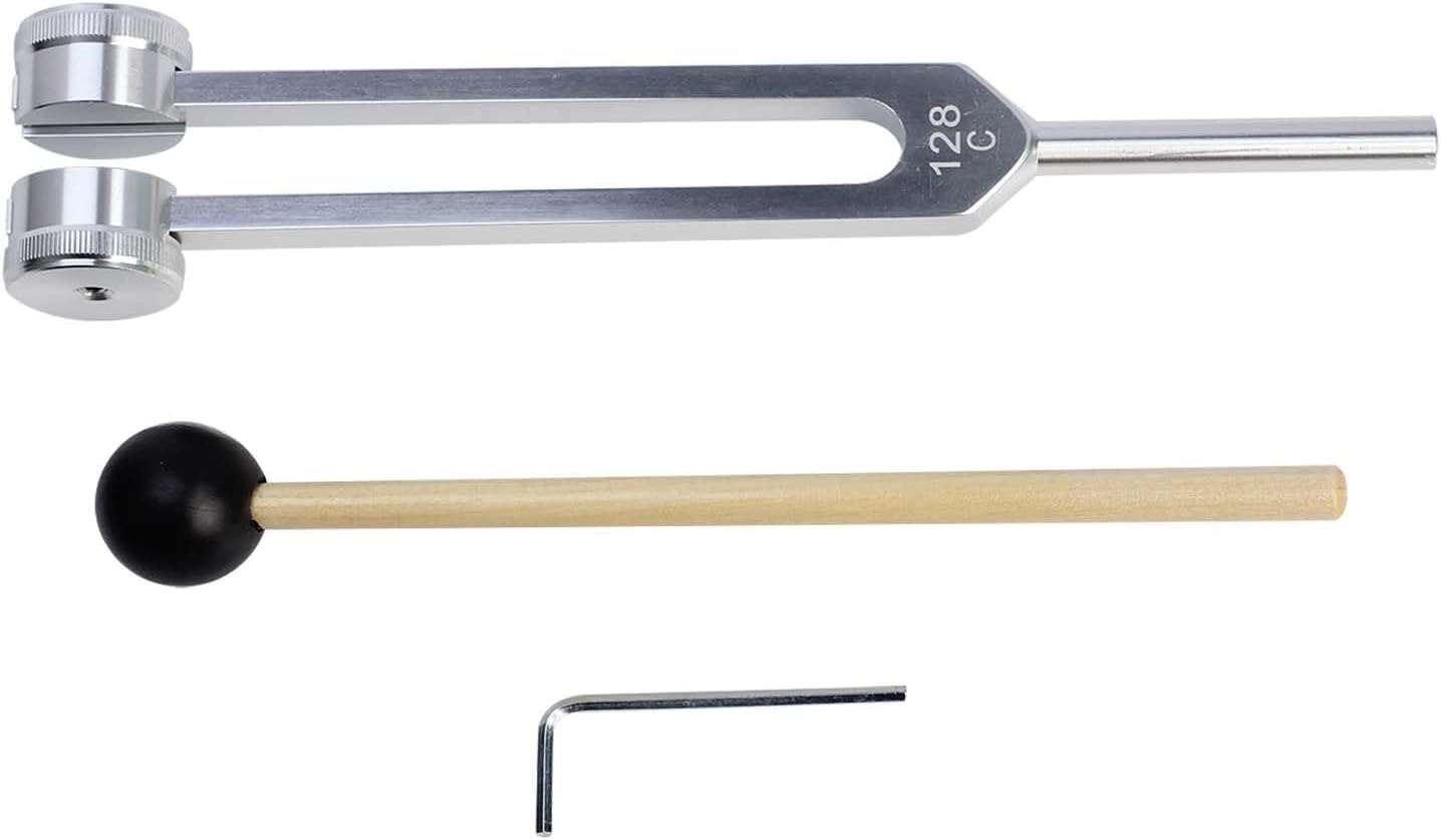 Amazon.com: Icysey 128 HZ Weighted Tuning Fork Diapason Medical 128 ...