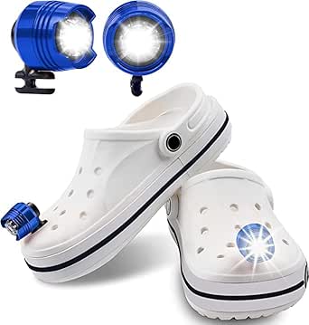 Amazon.com: Holuwae 2Pcs Headlights for Crocs, Croc Flashlight, Shoe ...