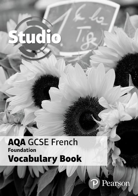 Studio AQA GCSE French Foundation Vocabulary Book (pack of 8): Amazon ...