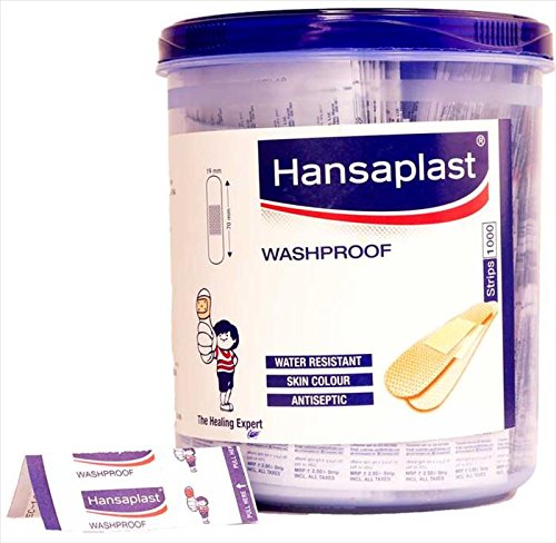 Hansaplast Washproof 1000's Strips : Amazon.in: Health & Personal Care