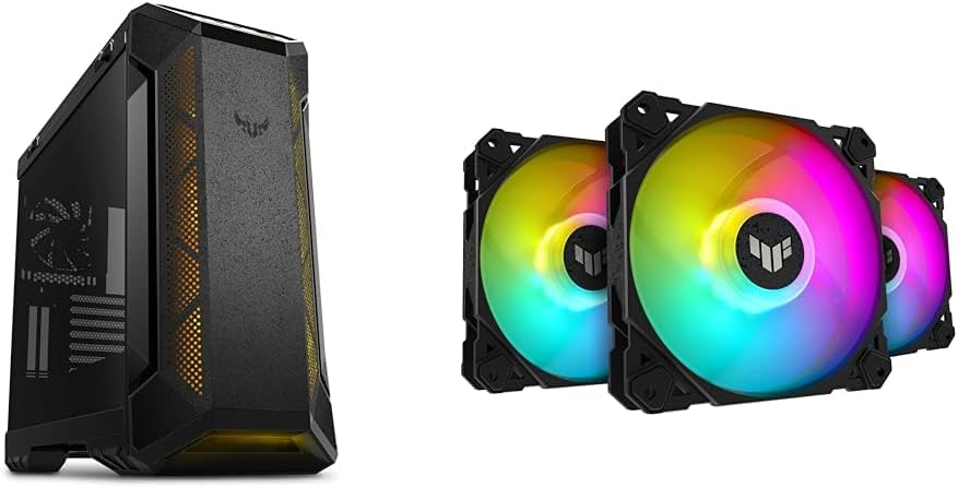 Amazon.com: ASUS TUF Gaming GT501 Case for EATX Motherboards with 3 ...