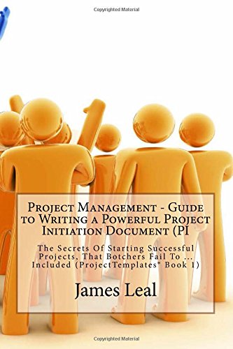 Buy Project Management Guide to Writing a Powerful Project Initiation ...