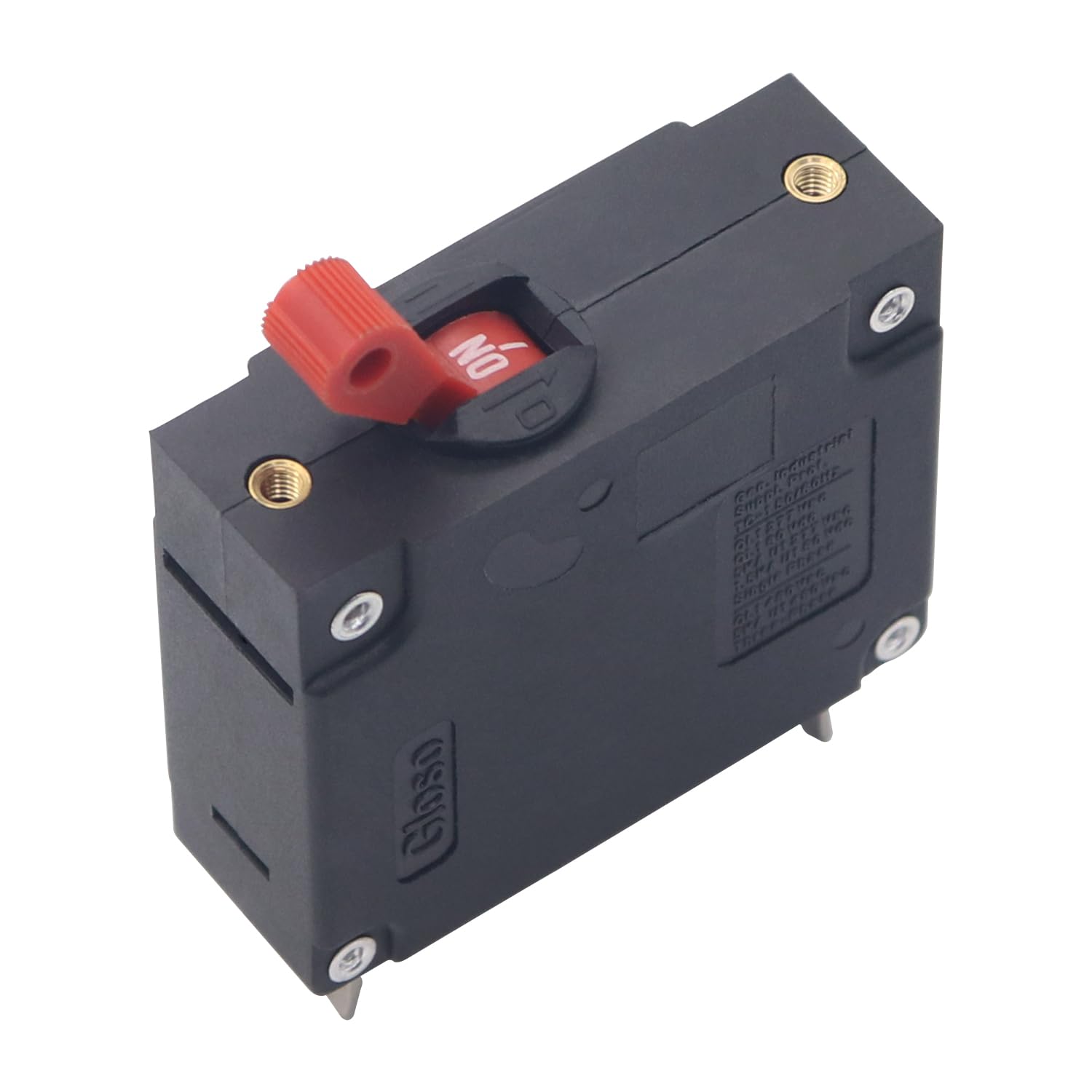 Snapklik.com : 15 Amp AC/DC Single Red Pole Toggle Switch Magnetic ...