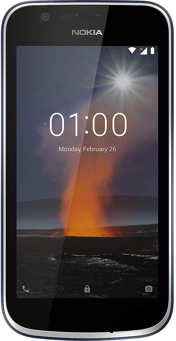 Nokia 1 4.5 Inch Android UK Sim-Free Smartphone with 1 GB RAM and 8 GB ...