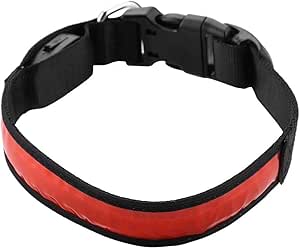 Amazon.com : Pet Safe Collar Adjustable Soft Leather USB Rechargeable ...