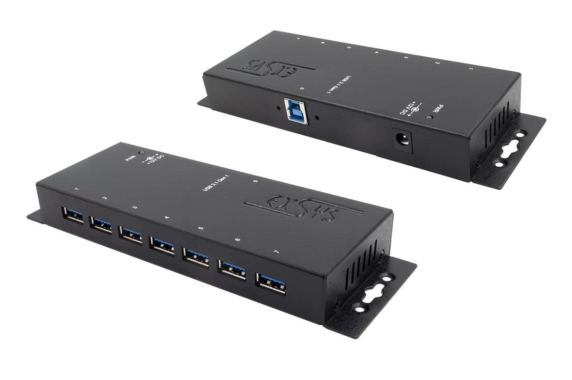 Buy EX-1188HMS-3 7 Ports USB 3.2 Gen1 Metal HUB with 15KV ESD Surge ...