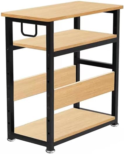 Amazon.co.jp: Computer Wagon, With Casters, Printer Stand, Side Wagon ...