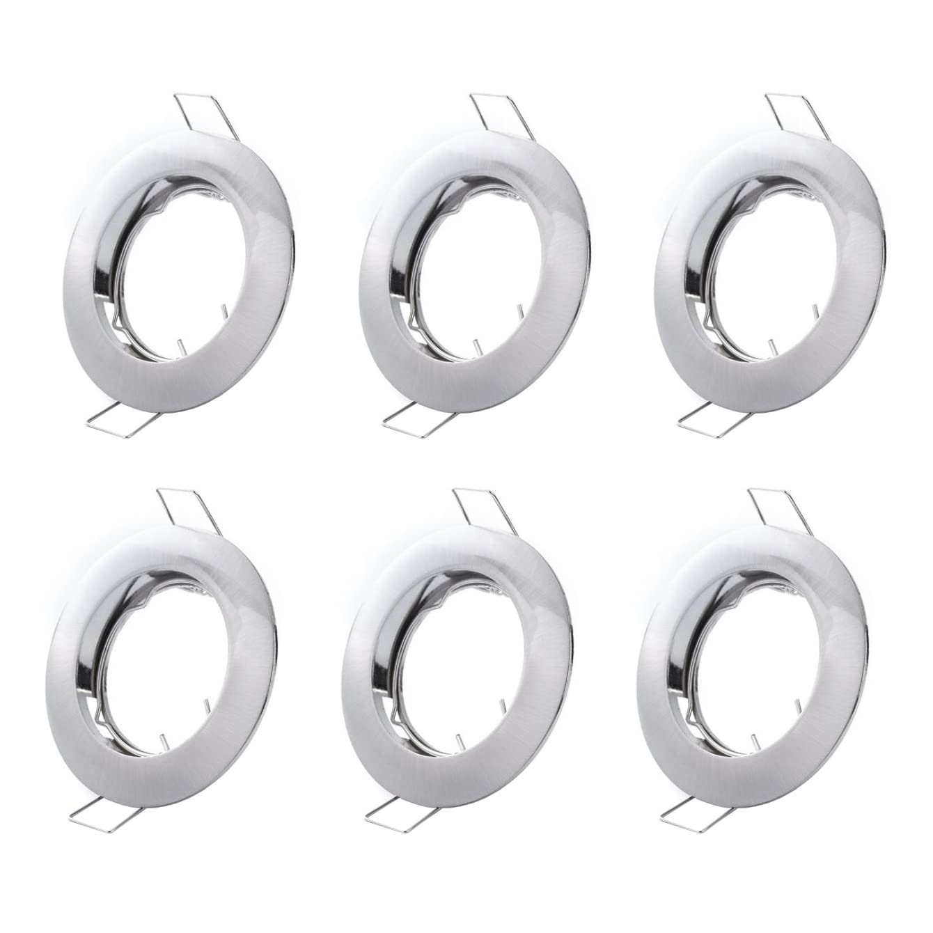 Hsthe Sea Set of 6 Recessed Light Frames, Ceiling Mounting Frame ...