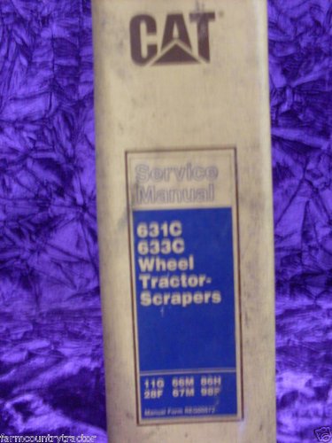 Caterpillar 631C/633C OEM Service Manual: Caterpillar 631C/633C: Amazon ...