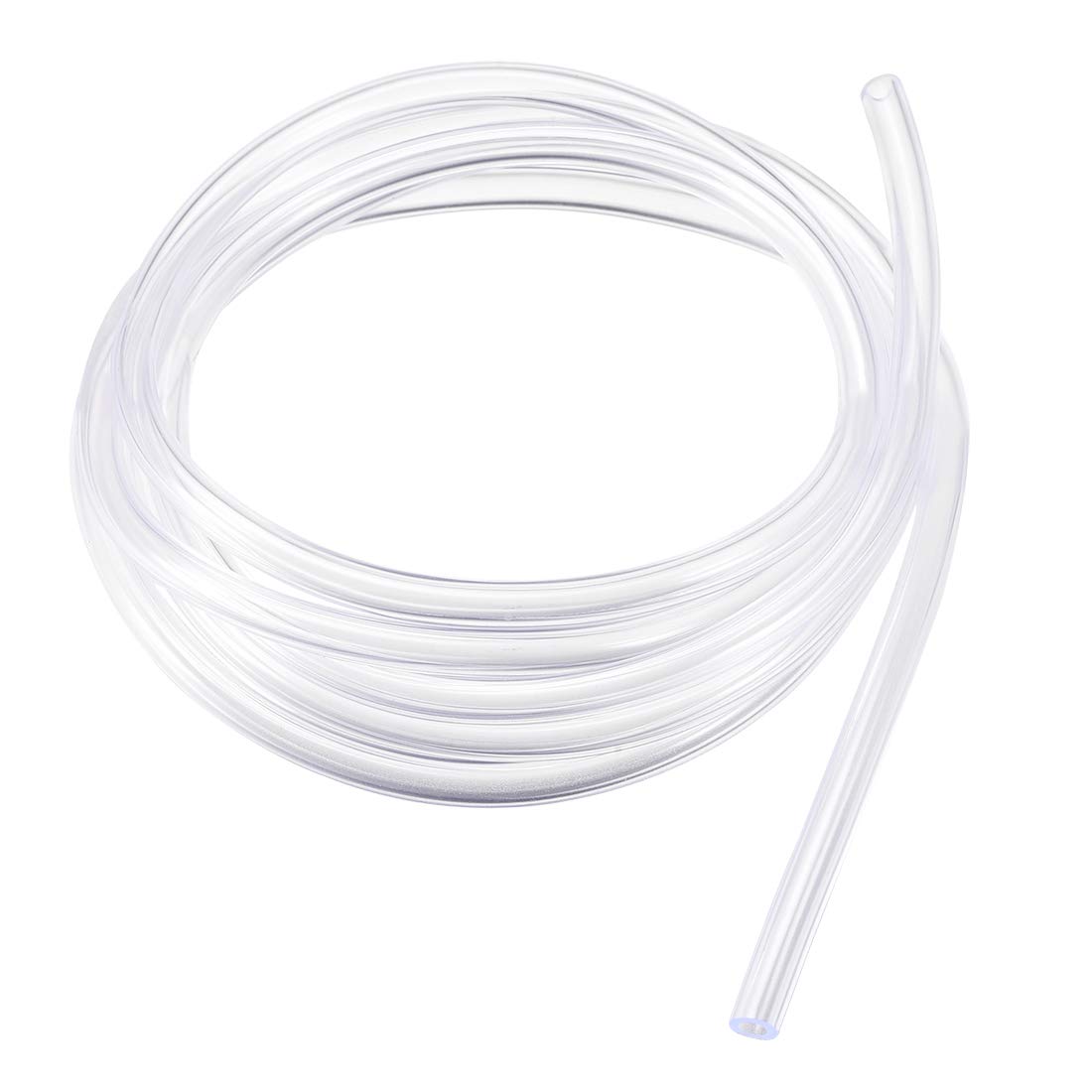 sourcing map PVC Hose Tube, 3mm(0.11") ID x 5mm(0.19") OD 1.5m/4.9ft ...