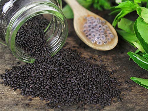 SundarLaxmi Basil Seeds | Sabja Seed | Bapchi - 400gm : Amazon.in ...