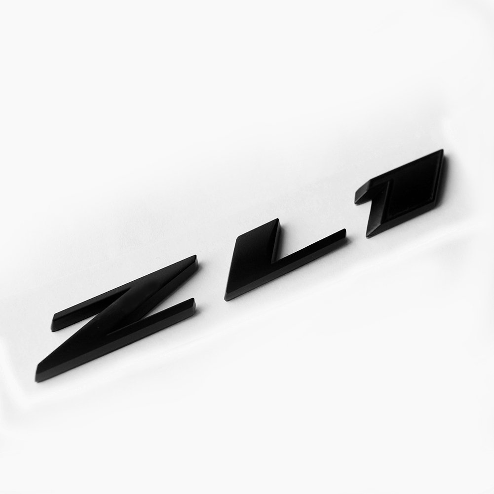 OEM Style Emblem Replacement OEM 1LE Emblem Badge - Matte Black With ...