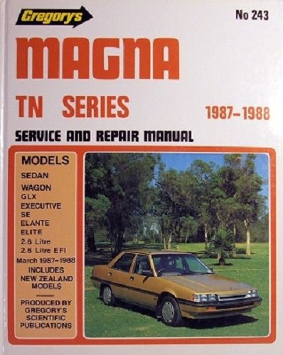 Mitsubishi Magna Tn Series (1987-1989): Haynes Publishing ...