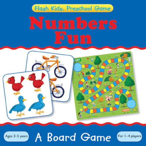 Amazon | Numbers Fun Board Game: A Board Game (Flash Kids Preschool ...