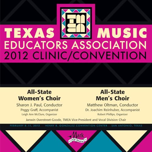 Amazon.co.jp: 2012 Texas Music Educators Association (TMEA): All-State ...