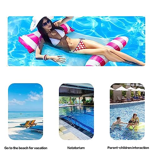 VANTHEIR Inflatable Pool Flaot, 4 in 1 Multi Purpose Water Floating ...