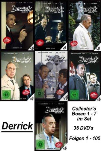Derrick - Collector`s Box - Vol. 01 - 07 im Set - Deutsche Originalware ...