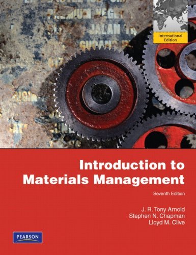 Introduction to Materials Management 7th Edition (International Edition ...