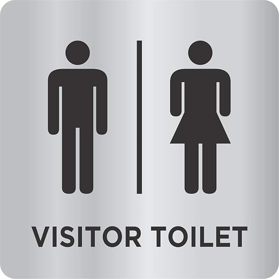 DLCCREATION VISITOR TOILET UNISEX Toilet / Washroom / Restroom Common ...