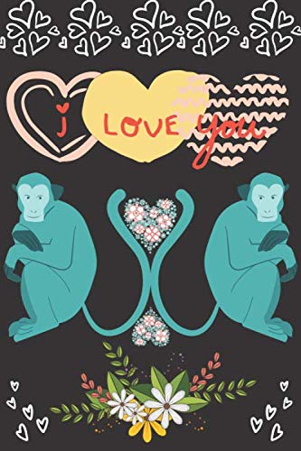 Amazon.com: I Love You: Grumpy Monkey Blush notes Valentine's Day ...