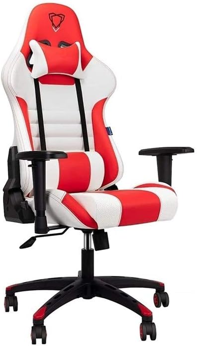 Amazon.com: IEASEdny Desk Chairs PU Leather Gaming Office Chairs,90-180 ...