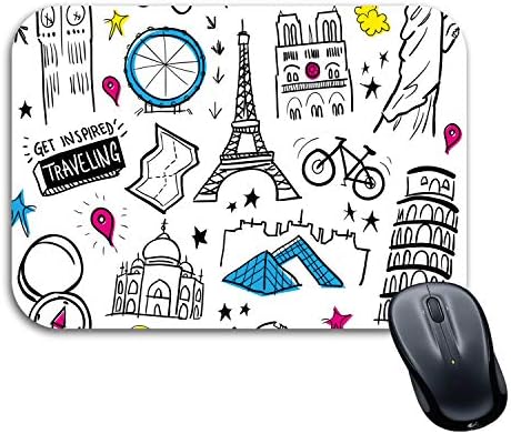 Tinywalk Travel Mousepad Mousepad Waterproof Foldable Mouse Pad with ...