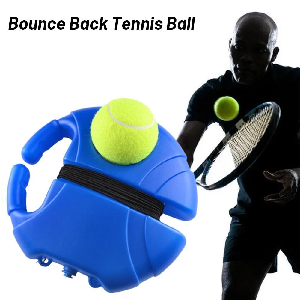 Self Tennis Practice Ball With String Moon Ball Bounce Back Tennis ...