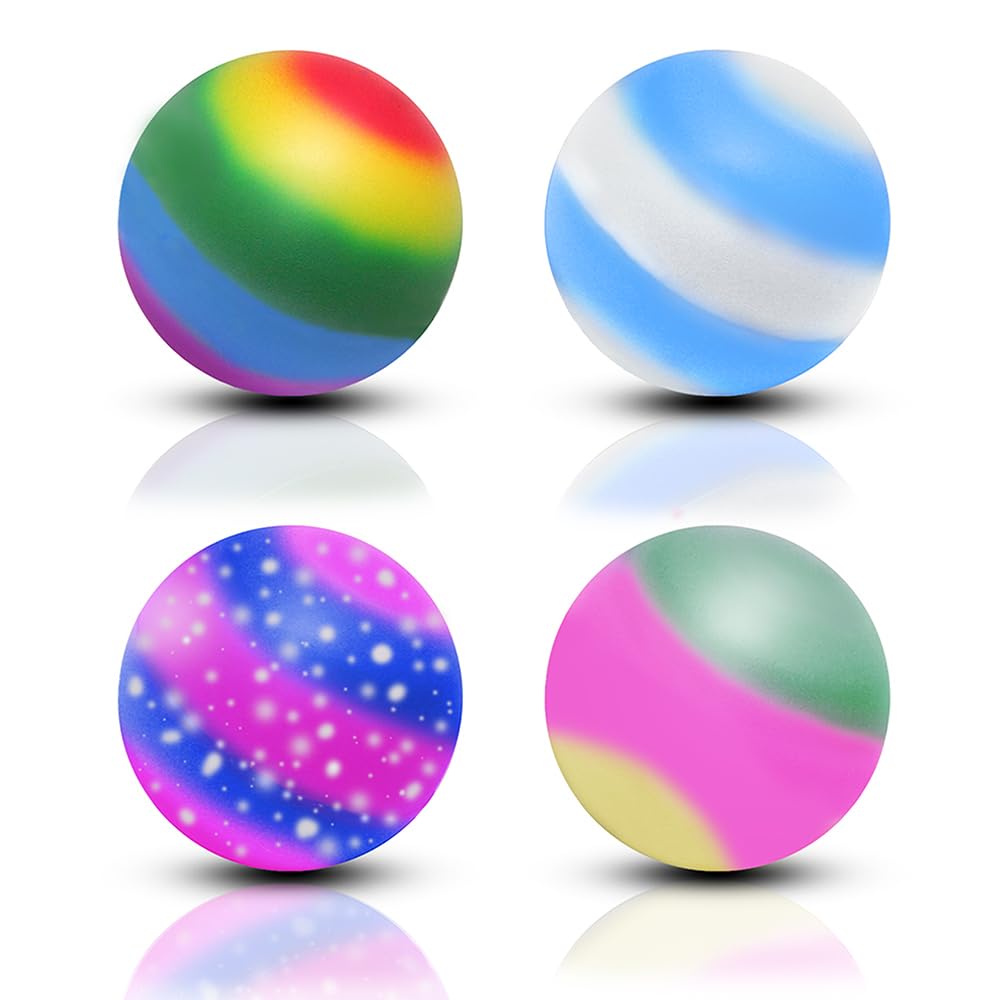 Motivational Stress Balls for Kids and Adults (4 Pack), Stress Relief ...