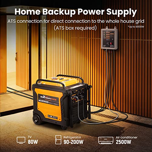 maXpeedingrods 8000W Petrol Inverter Generator Portable With ATS ...