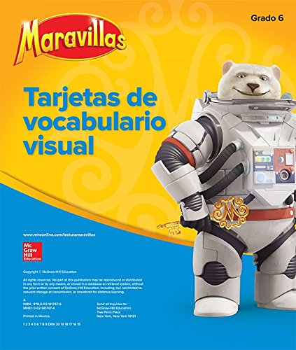 Maravillas Visual Vocabulary Cards, Grade 6 (ELEMENTARY CORE READING ...