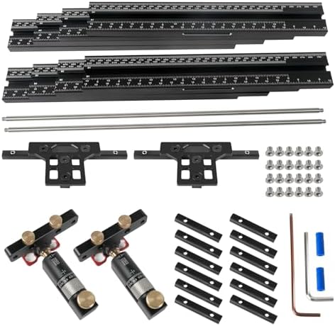 Parallel Track Saw Guide System, Parallel Guide Rail System with Mirco ...