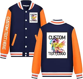 Custom Mens Womens Varsity Jacket Design Your Own Baseball Jacket ...