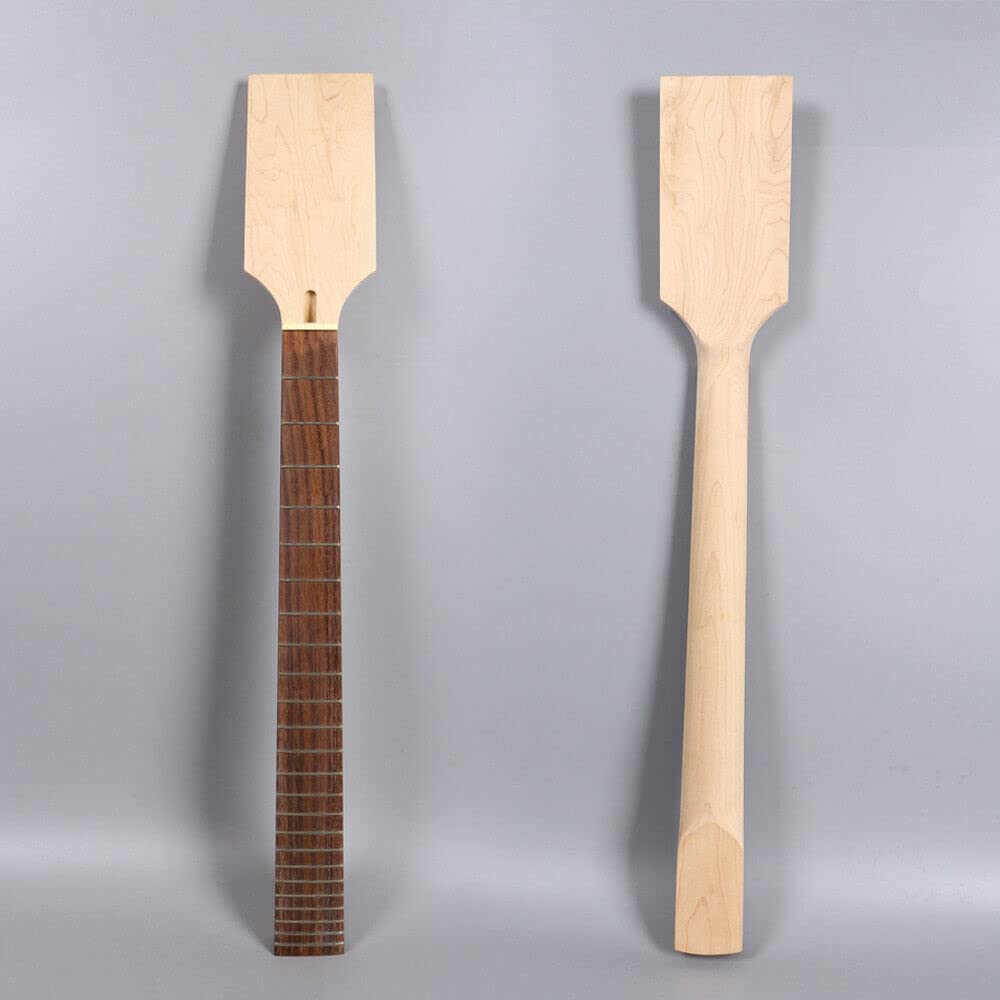 Amazon.com: 24fret Bass Guitar Neck 30inch Scale Maple Rosewood ...