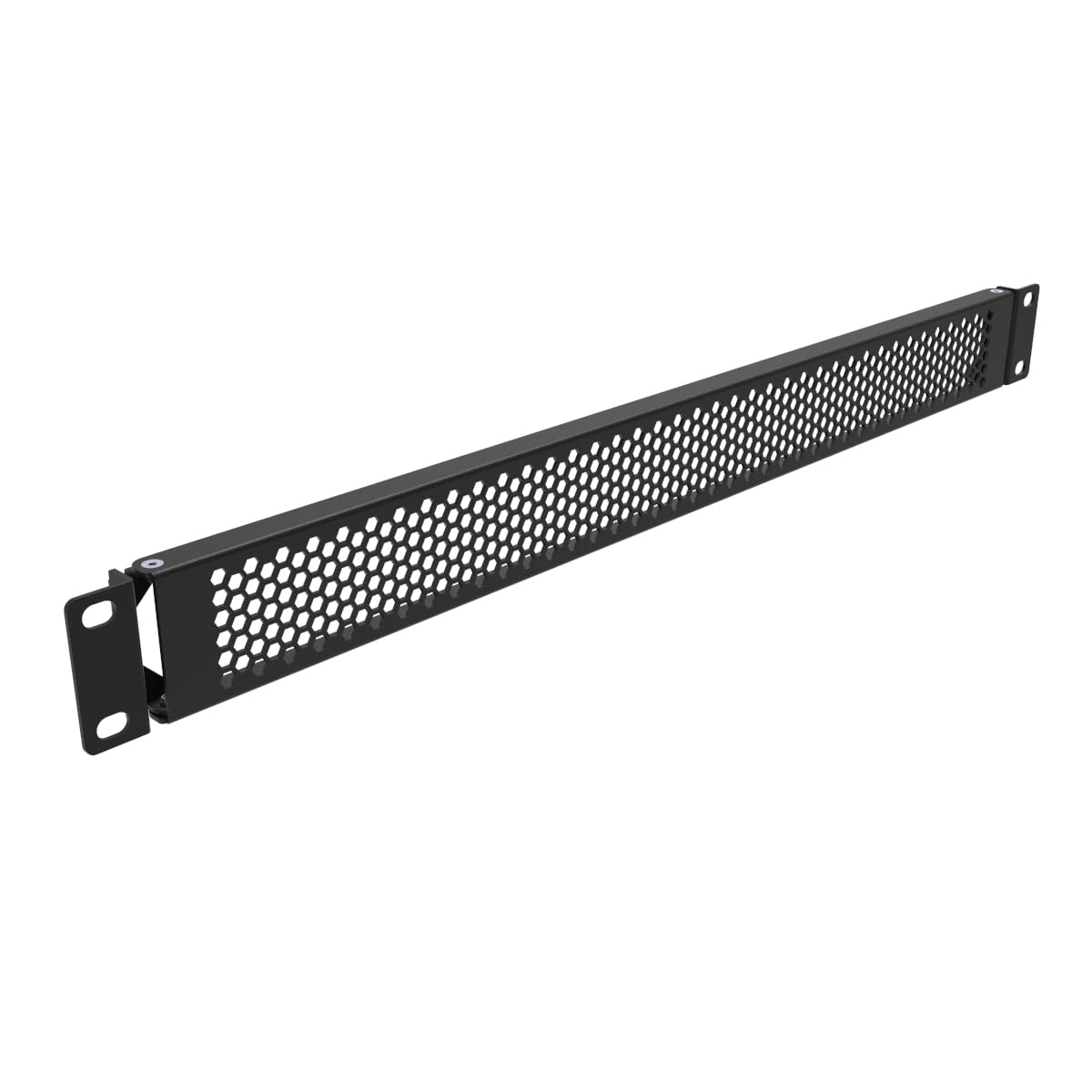 Amazon.com: QiaoYoubang 1U Hinged Perforated Blank Rack Mount Panel ...