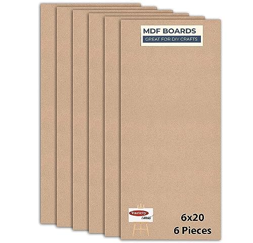 KIRA Store 6 Piece A4 Size MDF Boards for Art and Craft, Wood MDF ...
