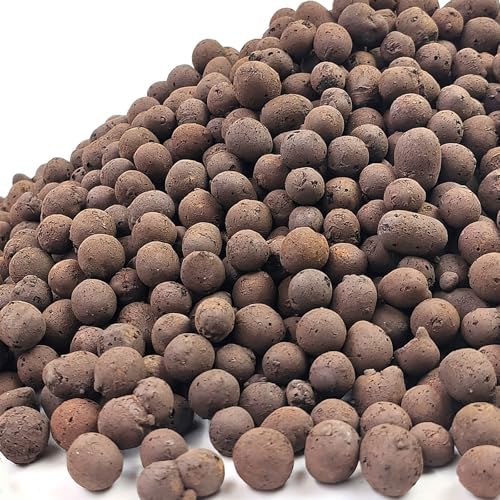 Amazon.com : FANTIAN 5 lbs Clay Pebbles for Plants, 8-12 mm Leca Clay ...