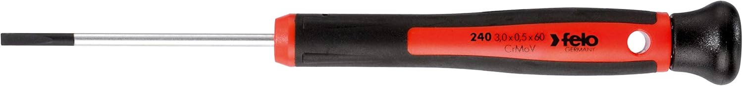 1/8" x 4" Precision Slotted Screwdriver - Flat Head Screwdrivers ...
