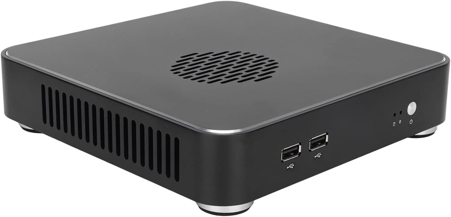 Amazon.com: Mini-ITX HTPC Computer Case, Aluminum Mini HTPC Desktop ...