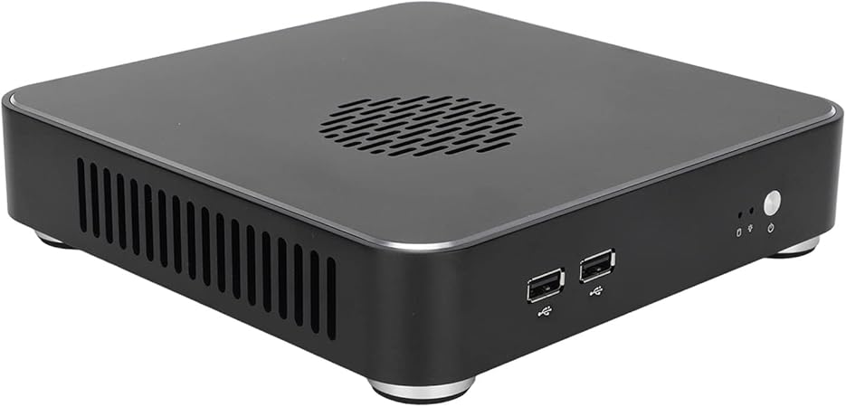 Amazon.com: Mini-ITX HTPC Computer Case, Aluminum Mini HTPC Desktop Computer Chassis, Compact ...
