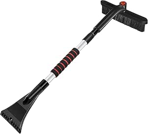 Amazon.com: WMQWLGOF Windshield Snow Brush with Soft Nylon Bristles, 34 ...
