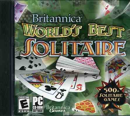 Amazon.com: Britannica World's Best Solitaire, 500 Plus Solitaire Games ...