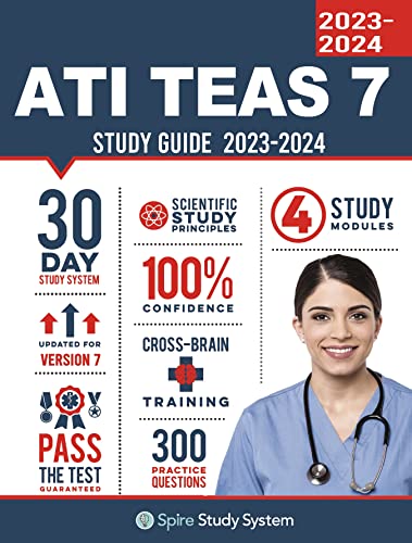 Amazon.com: ATI TEAS 7 Study Guide: Spire Study System's ATI TEAS 7th ...