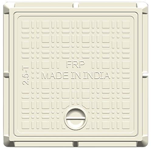 Effent FRP Manhole Cover 24" X 24" (2.5 Ton Capacity) : Amazon.in: Home ...