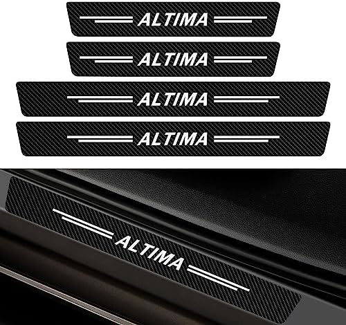 Amazon.com: AEEAEEY Car Door Sill Protector for Nissan Altima, 4Pcs ...