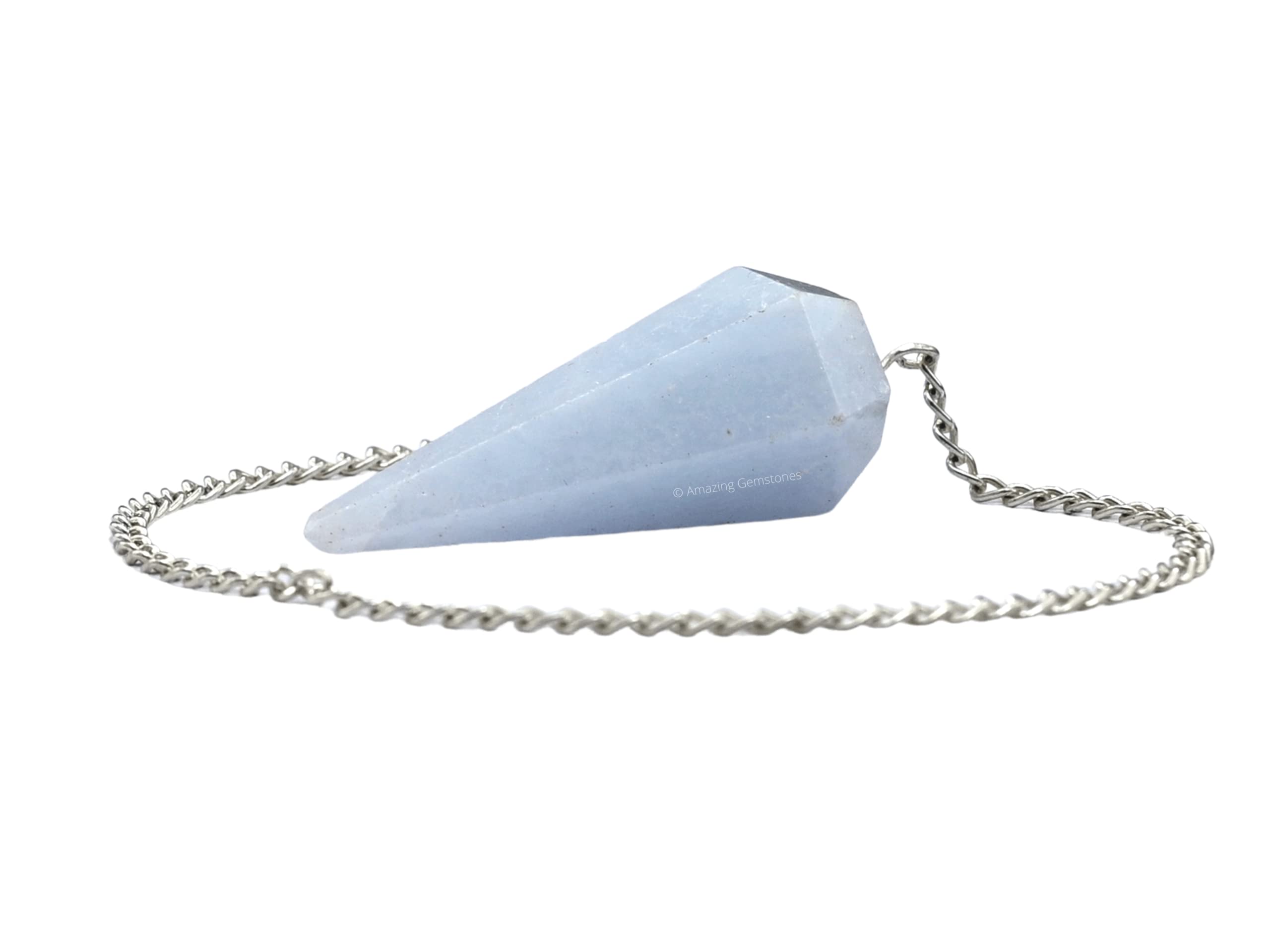Blue Crystal Pendulum